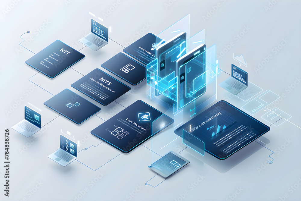 Comparative Study of NTFS and FAT32 File Systems: A Visual Guide Stock ...