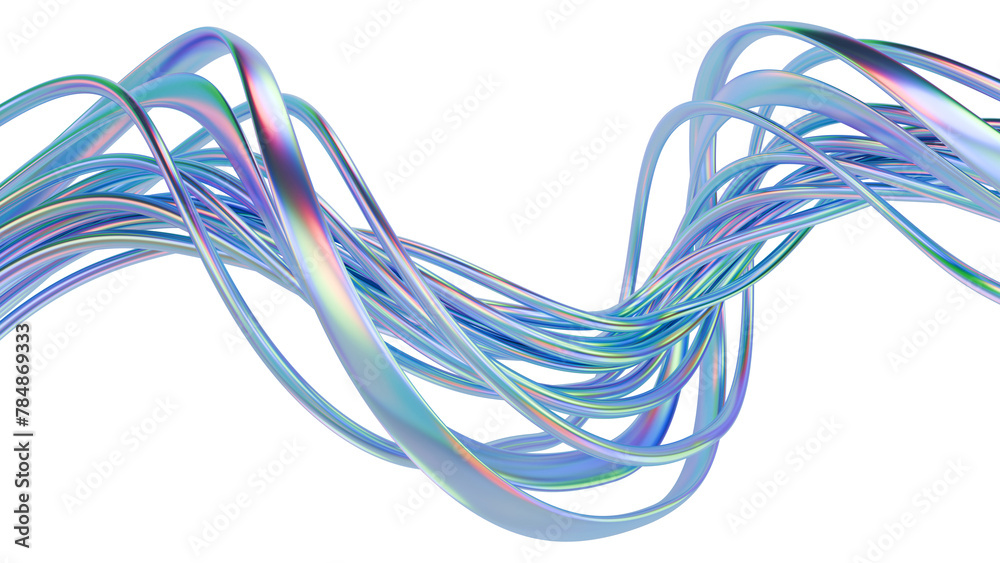 Abstract twisted metallic wires. Isolated holographic cables for ...