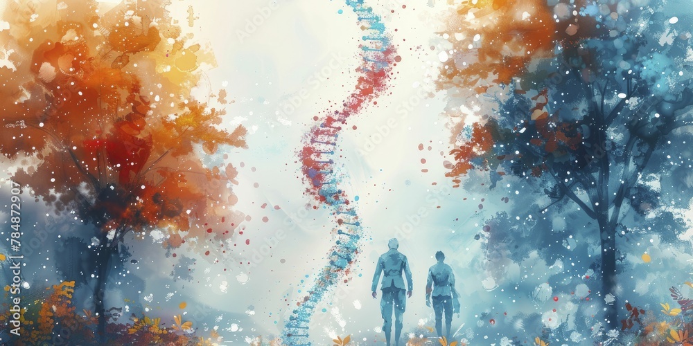 Genetic editing research facility with CRISPR technology, scientists ...