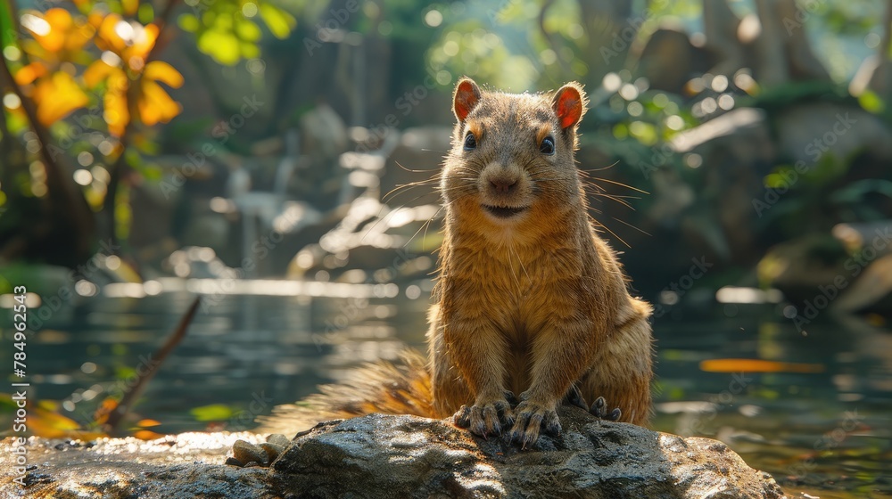 Giant Squirrel of Sumatra, a Legendary Creature from Ancient Folklore ...