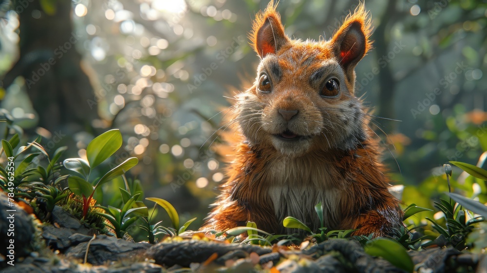 Giant Squirrel of Sumatra, a Legendary Creature from Ancient Folklore ...