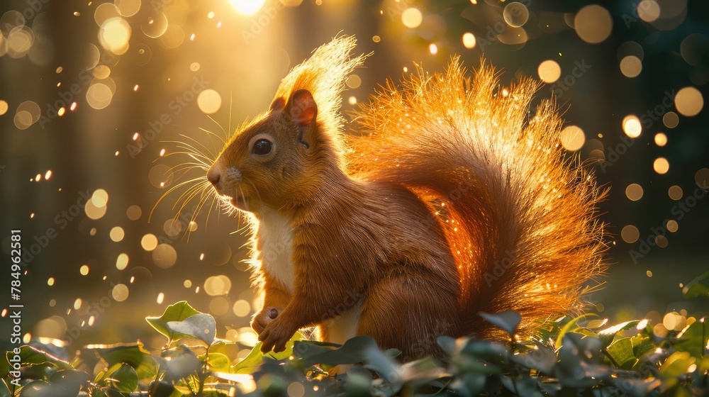 Giant Squirrel of Sumatra, a Legendary Creature from Ancient Folklore ...