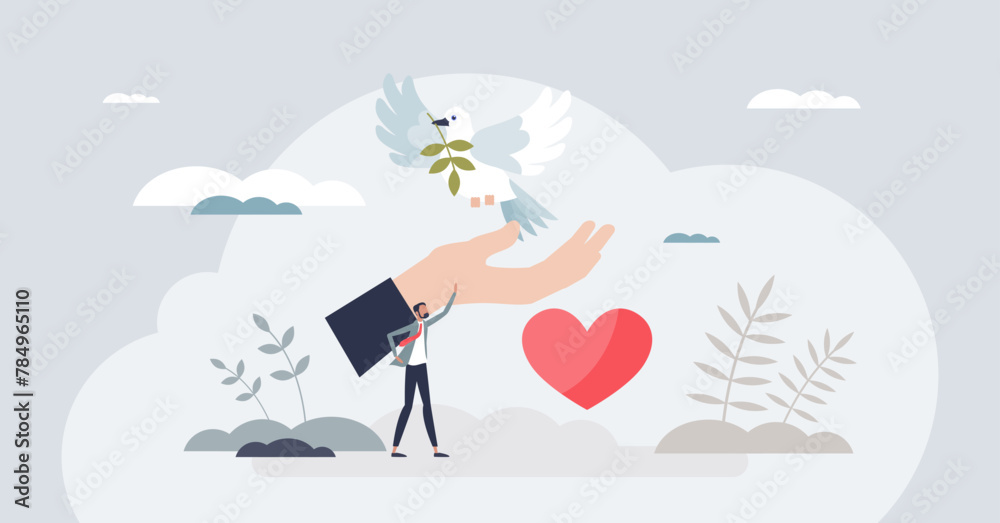 Nonprofit organization for peace or social solidarity tiny person ...