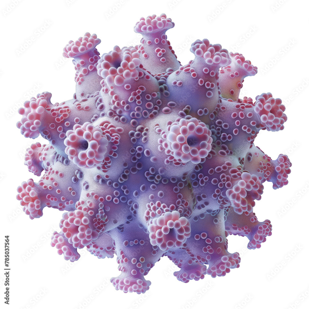 rotavirus the bacterium is isolated on a transparent background ...