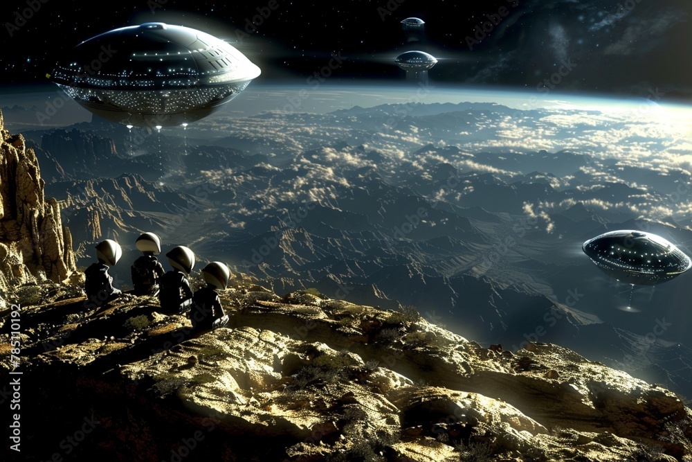 Through shared experiences and common goals, UFOs and humans in the ...