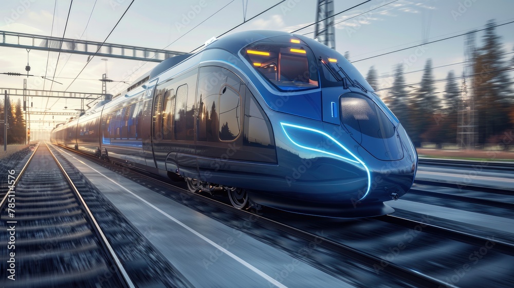 Hydrogen fuel cell-powered trains for emission-free rail transport ...
