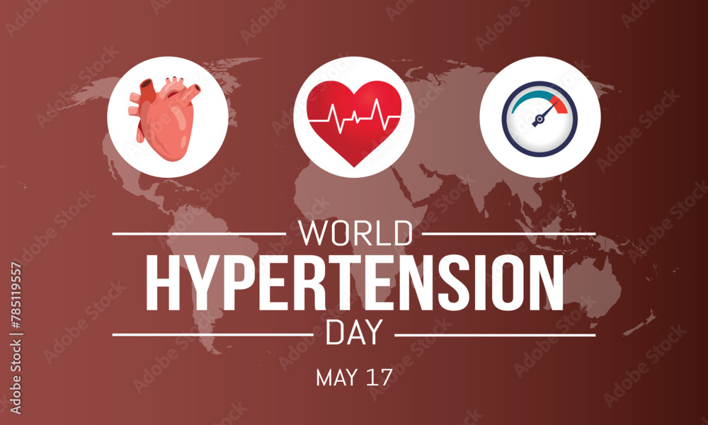 World Hypertension Day design. It features hypertension elements such ...