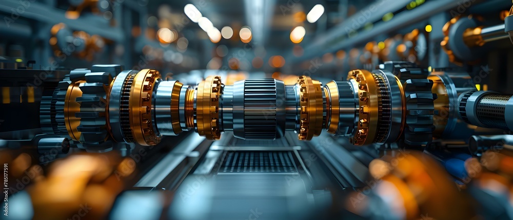 Precision Power: Hydraulic Mastery in Engineering. Concept Hydraulic ...