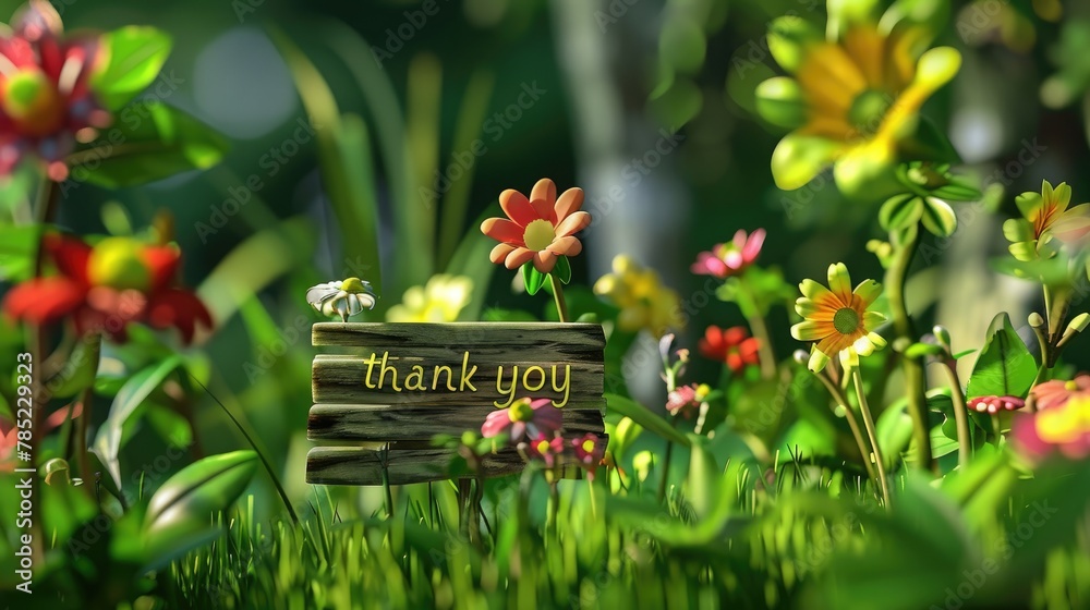 Thank you images, Thank you wallpaper, Thank you text on a grass and ...