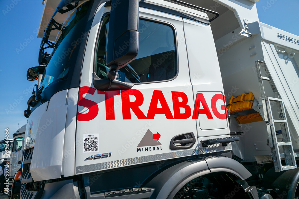 st. pölten, austria, 12 april 2024, mawev show, exhibition for ...