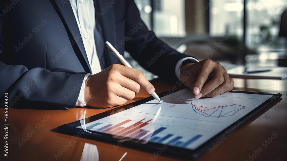 Consultant discussing asset management, tax law, and business ...