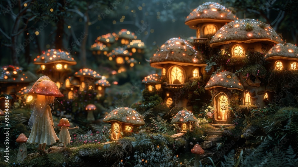 Fairy Tale Scenes: Create whimsical scenes reminiscent of fairy tales ...