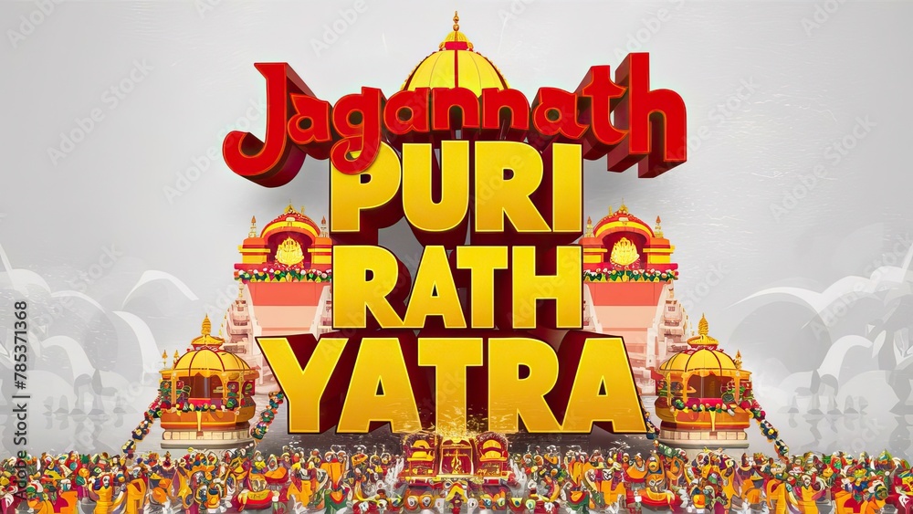 Jagannath Puri Rath Yatra, rath yatra poster, Jagannath Puri Rath Yatra ...