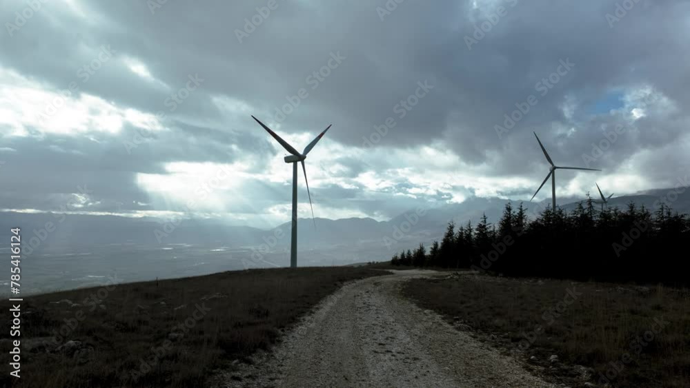 Wind energy, a renewable resource, harnesses wind’s kinetic energy ...