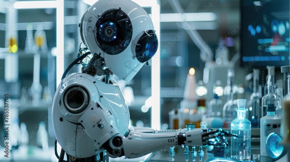 Robotic Scientist Conducting State of the Art Experiments in a ...