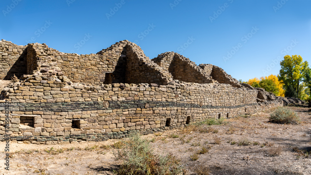 Aztec Ruins National Monument in New Mexico. Best preserved Chacoan ...