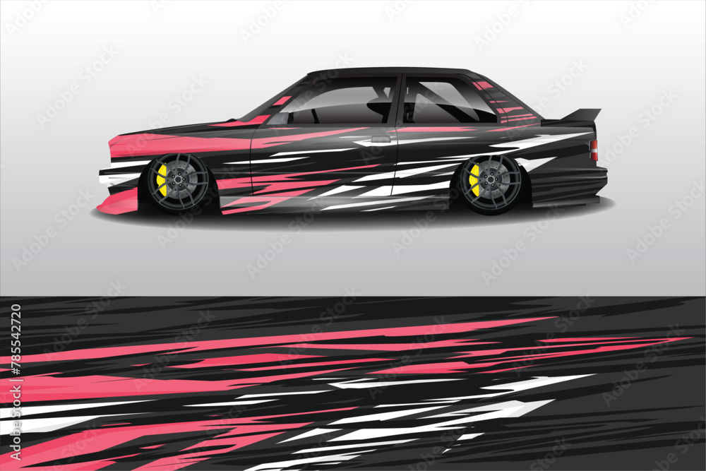 car livery graphic vector. abstract grunge background design for ...
