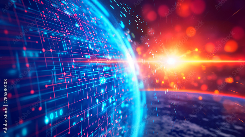 Digitalization of the planet as seen from space. Everywhere you need ...