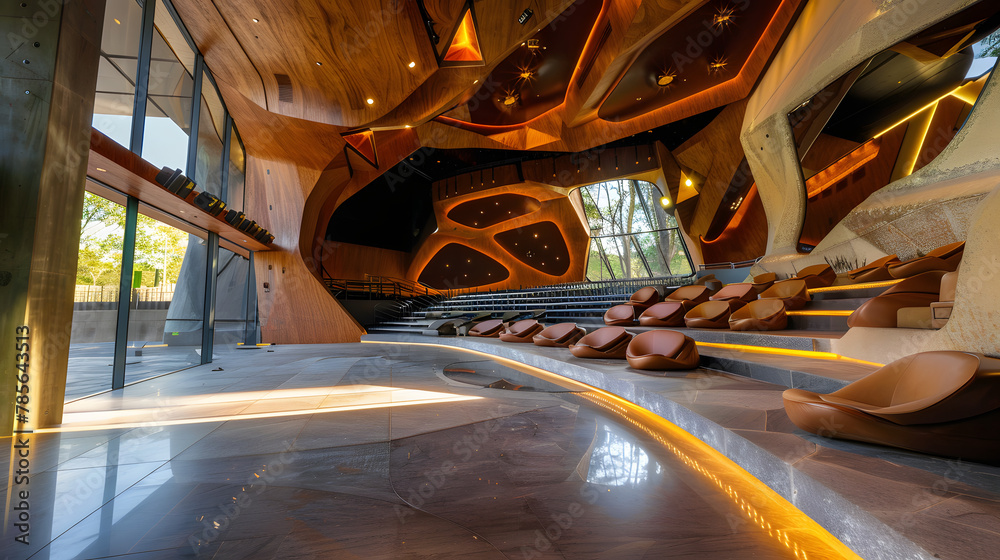 An innovative music hall with exceptional acoustics and transformable ...