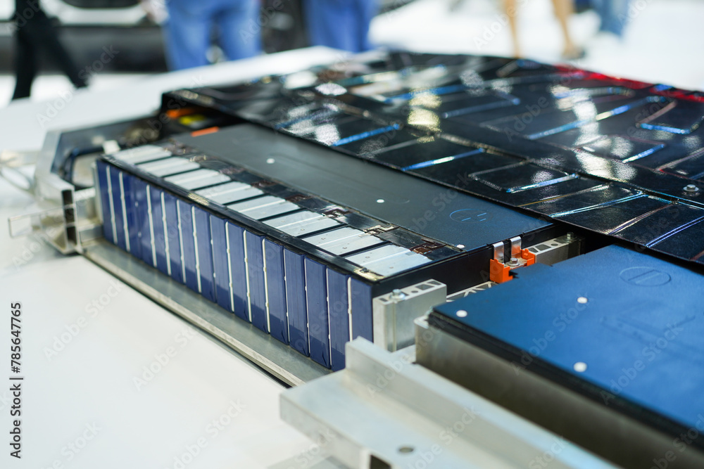 Bangkok, Thailand - April 5th, 2024: AION, magazine battery system ...