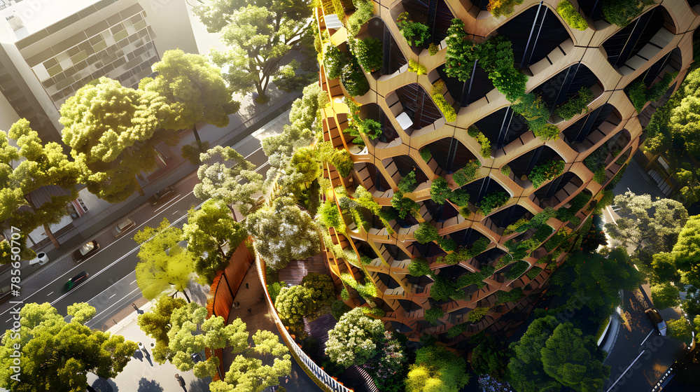 An urban cooling tower designed to reduce heat islands in metropolitan ...