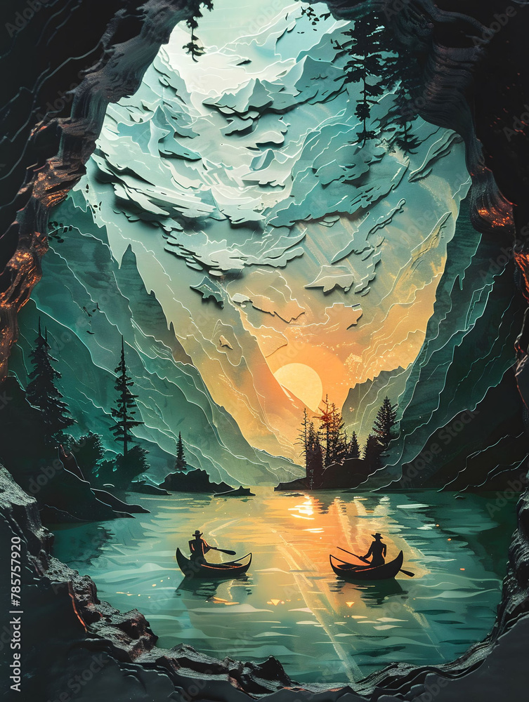 Bring the spirit of adventure to life through a die-cut masterpiece ...