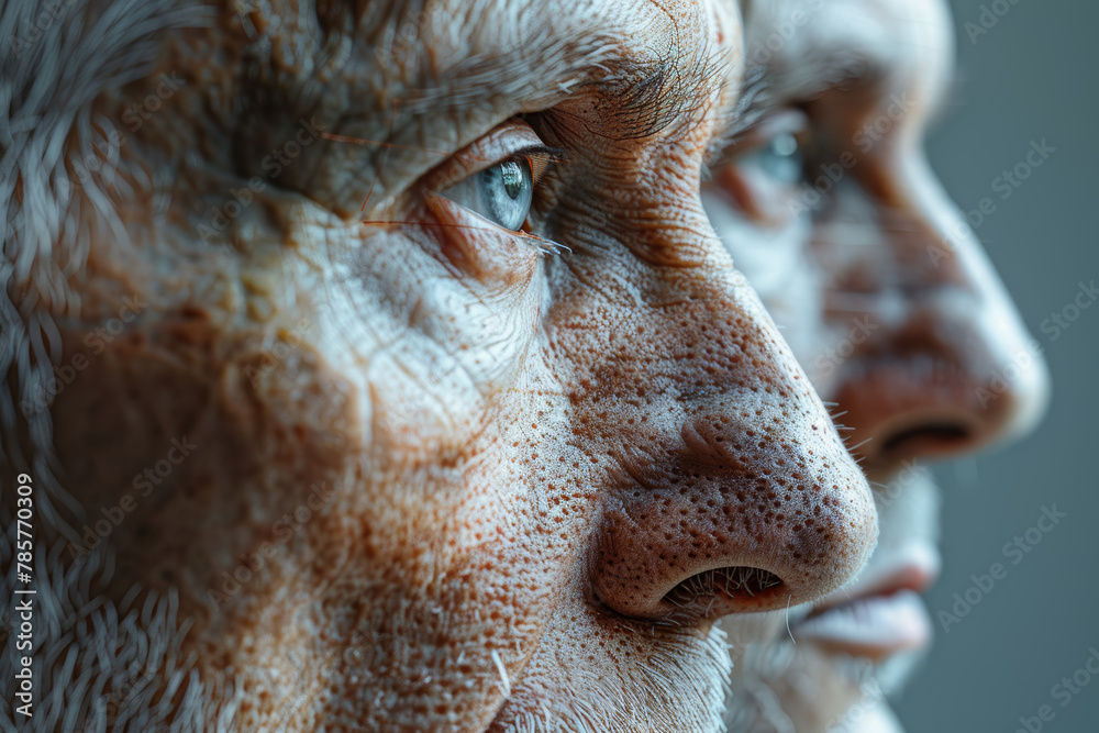 A diagram illustrating the progression of a specific ailment, from ...