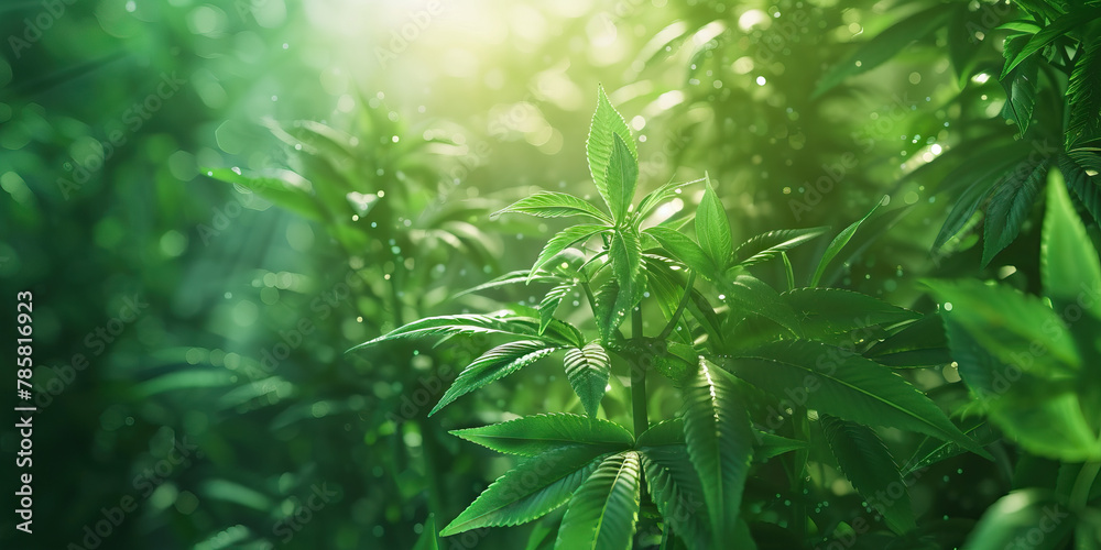 Hydroponic Cannabis: Marijuana Plants Grown in a Hydroponic System for ...