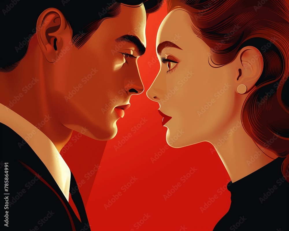 Capture the essence of iconic movie scenes from an eye-level angle ...