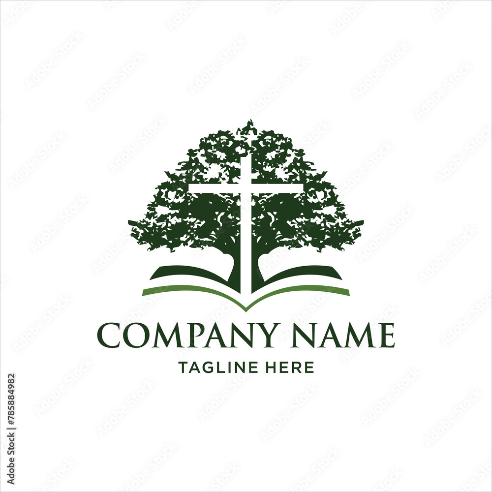 Logo church. Christian symbols, design inspiration, Vector Stock Vector ...
