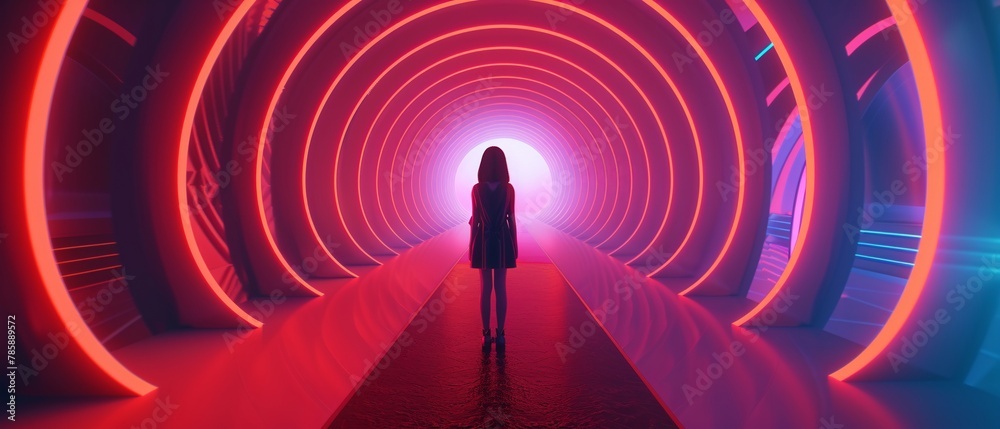 A parallel universe accessed through mirrors, where ones reflection ...