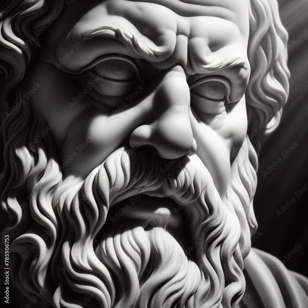 Socrates, Greek philosopher from Athens, founder of Western philosophy ...