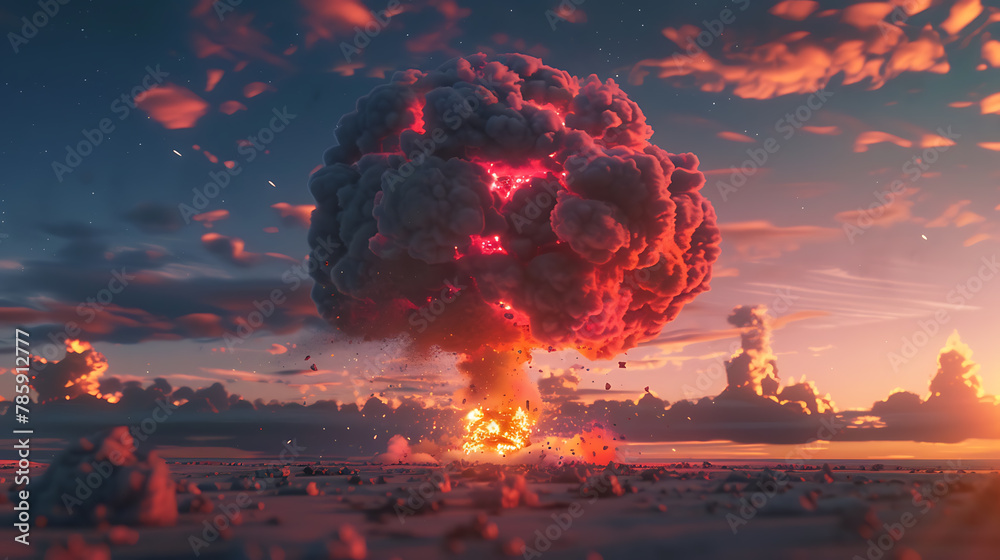 Nuclear bomb wallpaper the power of destruction and its impact on the ...