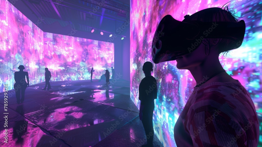 Explore metaverse gatherings in virtual reality social spaces, where ...