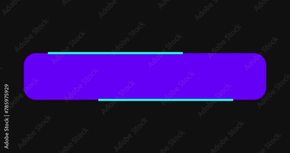 Modern cool-designed purple-color lower third in 4K alpha channel ...