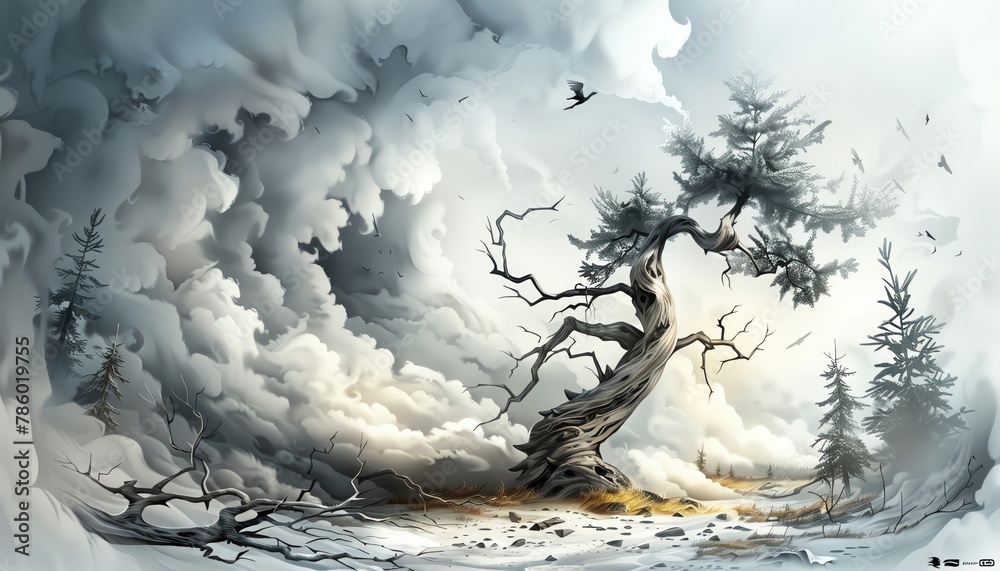 Engage viewers in a psychological horror experience with a tilted ...