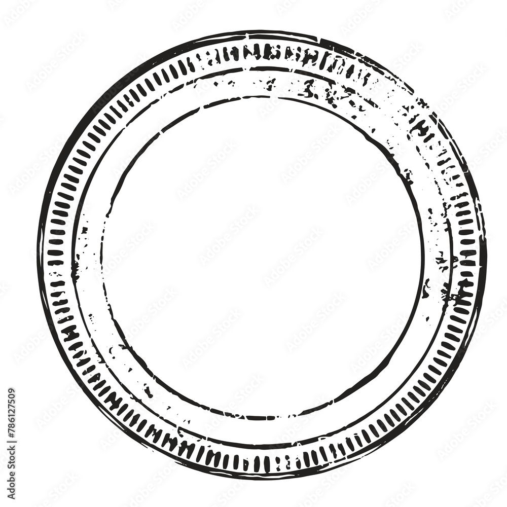 Vintage Post Office Stamp Seal Template. Distressed Mail Envelope ...