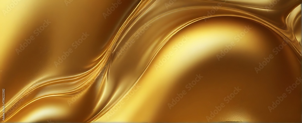 liquid gold texture background and material template. Close-up of ...