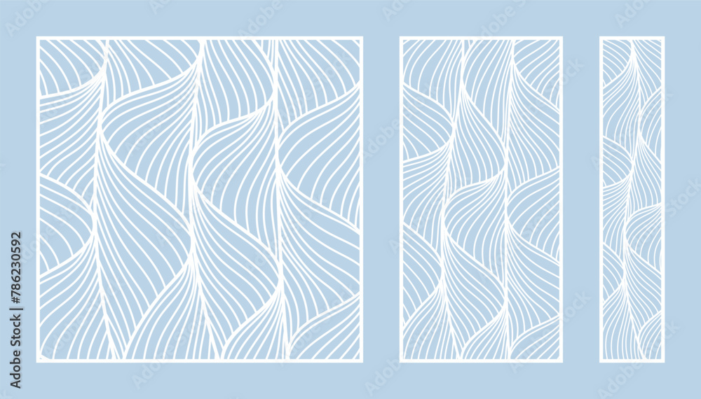 abstract line art pattern. Laser cut with line design pattern. Design ...