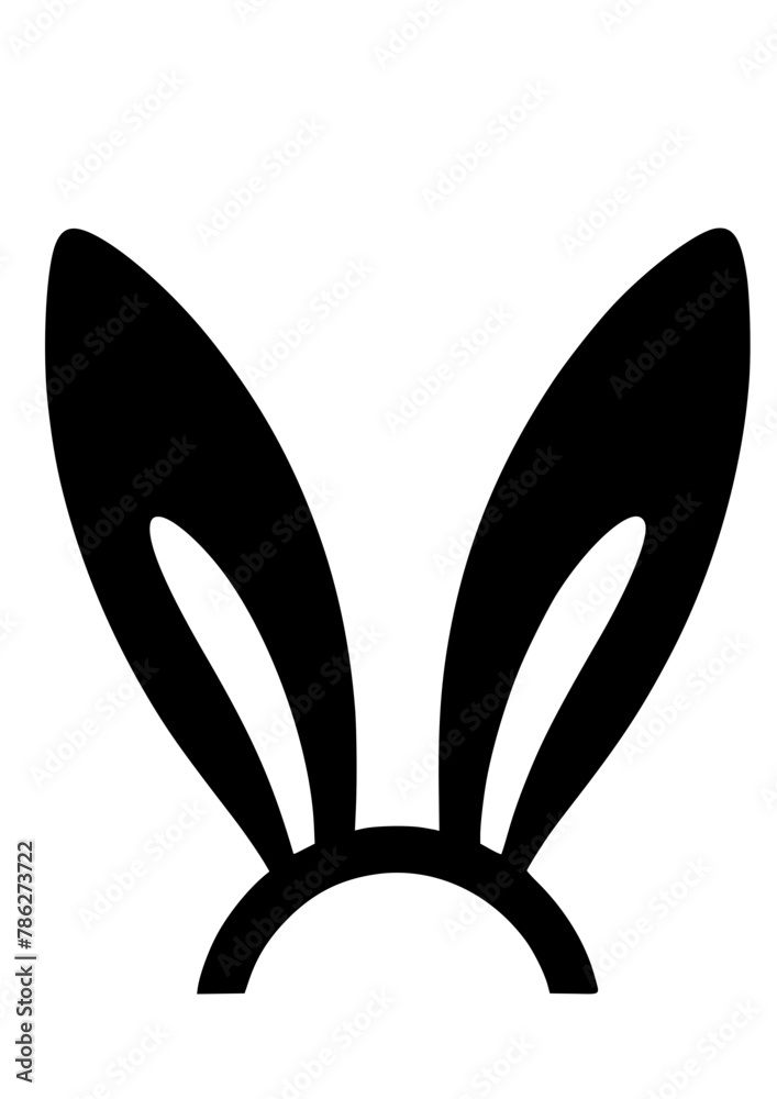 Bunny Ears svg, Cute Bunny Ears svg, Bunny svg, Easter svg, Bunny Ears ...