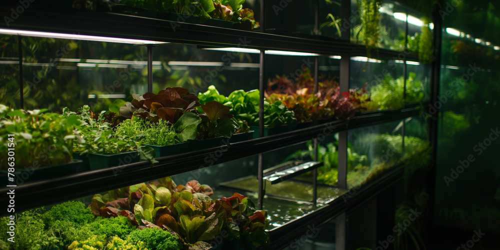 A vertical farm using hydroponics and aquaponics in a circular economy ...