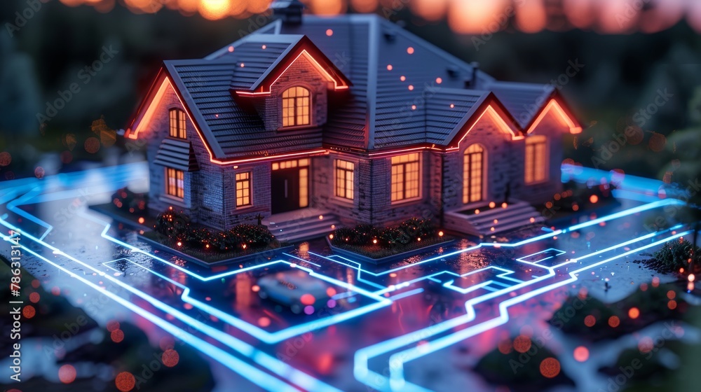 Setting up smart home, IOT phone applications. Programming scenarios ...