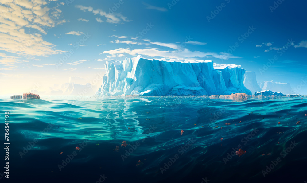 Antarctic Iceberg Melting - Ozone Layer Danger, Climate Change Impact ...