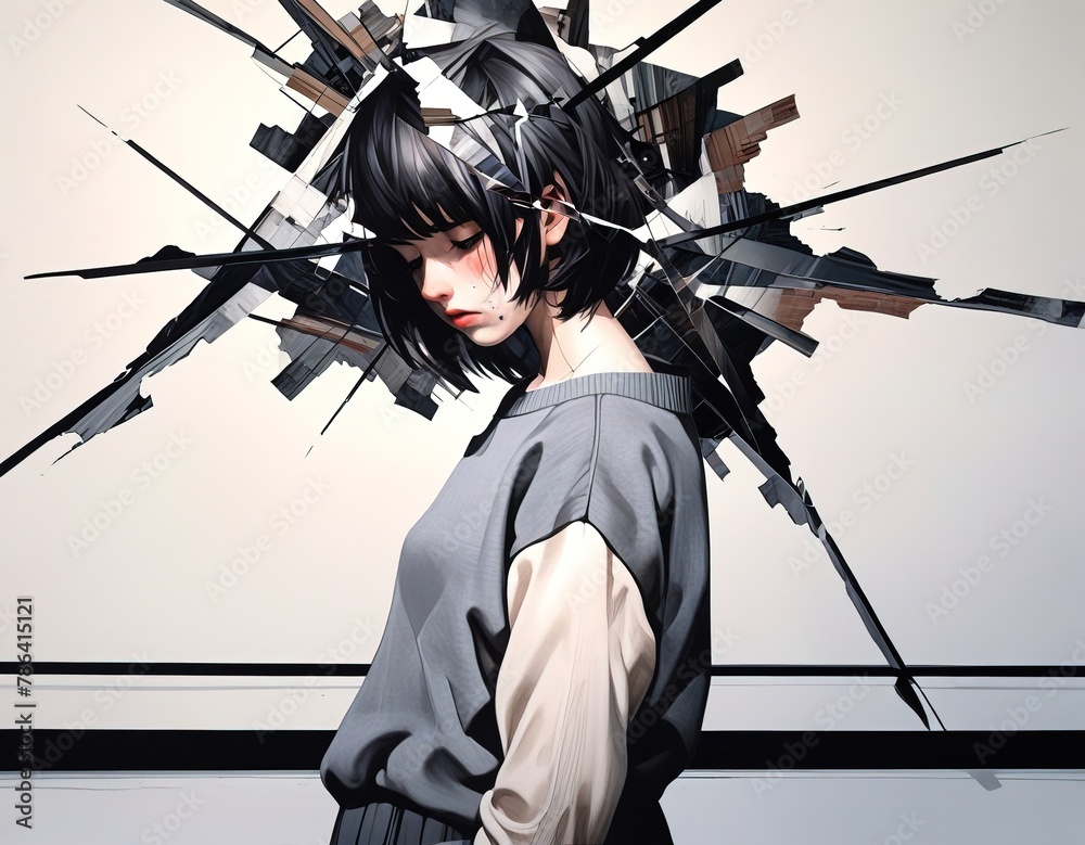 Shattered Realities: Fragmented Perspectives of Depressive ...