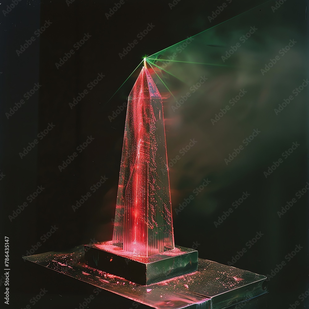 Laser radiation visualized as a precise tool sculpting at the molecular ...