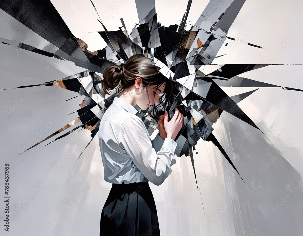 Shattered Realities: Fragmented Perspectives of Depressive ...