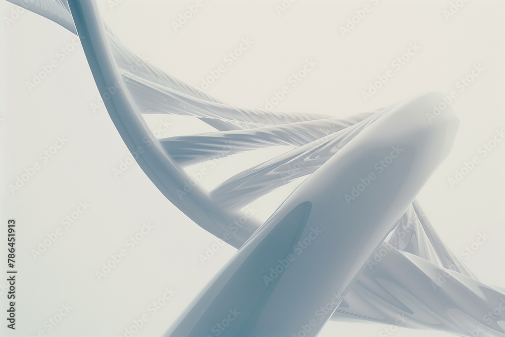 minimalist shot highlighting the elegance of DNA manipulation ...