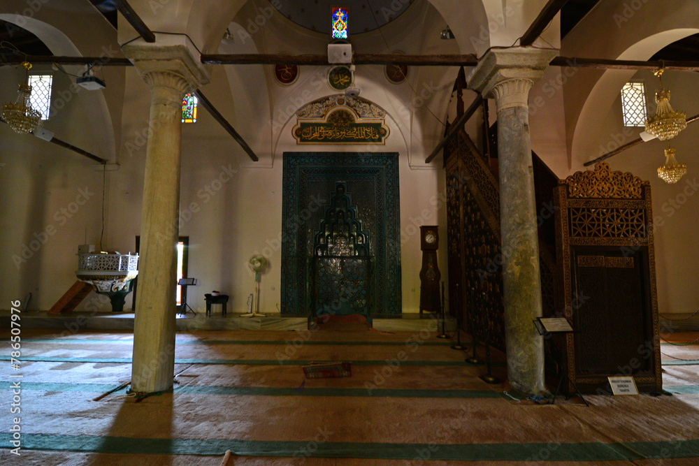 Located in Birgi Town of Turkey, Aydinoglu Mehmet Bey Mosque and Tomb ...