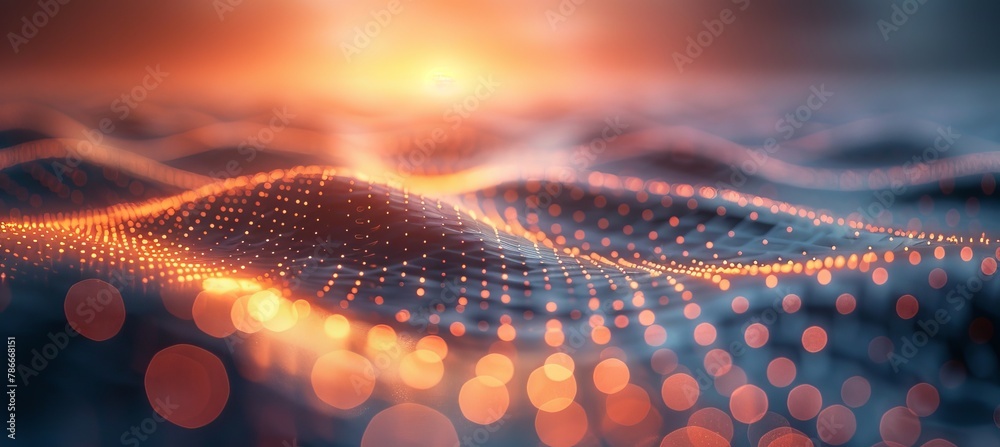 Abstract wallpaper with a grid-like structure and orderly arrangement ...