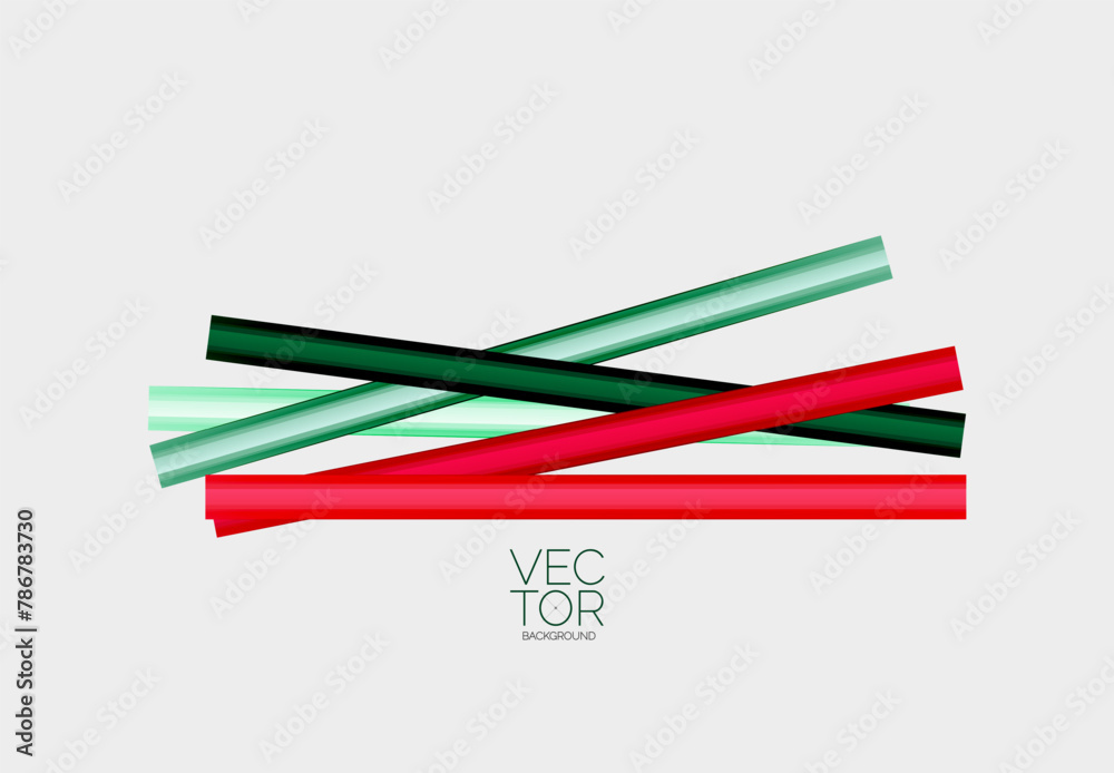 A pattern of sticks stacked in a triangular shape on a white background ...